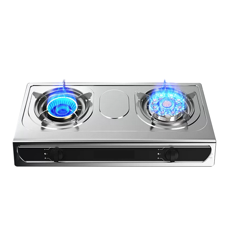 【Ready stockt】dapur gas 2 tungku dapor gas stainless steel kualiti ...