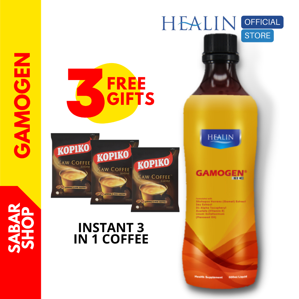 HEALIN GAMOGEN Suplimen Kesihatan Berasaskan Gamat Asli 500gm [IMPROVED ...