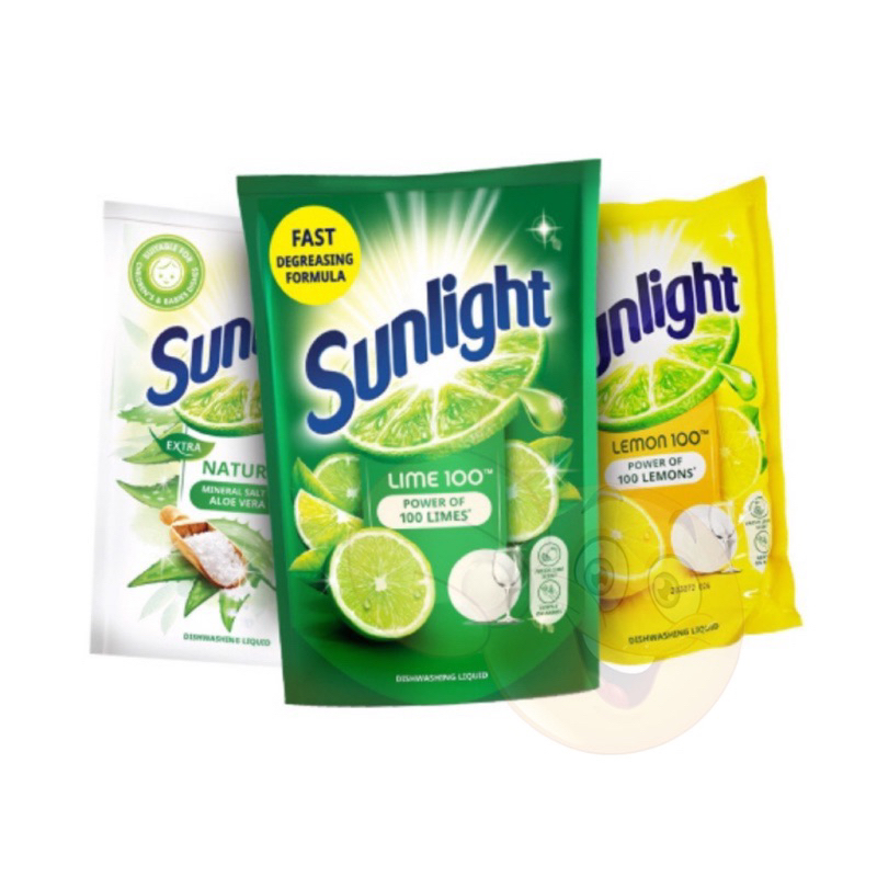 Sunlight Dishwash Liquid Lime Refill 700ml/200ml | Shopee Malaysia
