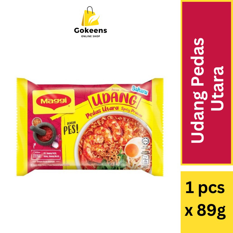 MAGGI Instant Noodles Loose Pack Asam Laksa, Kari, Ayam, Tom Yam, Maggi ...