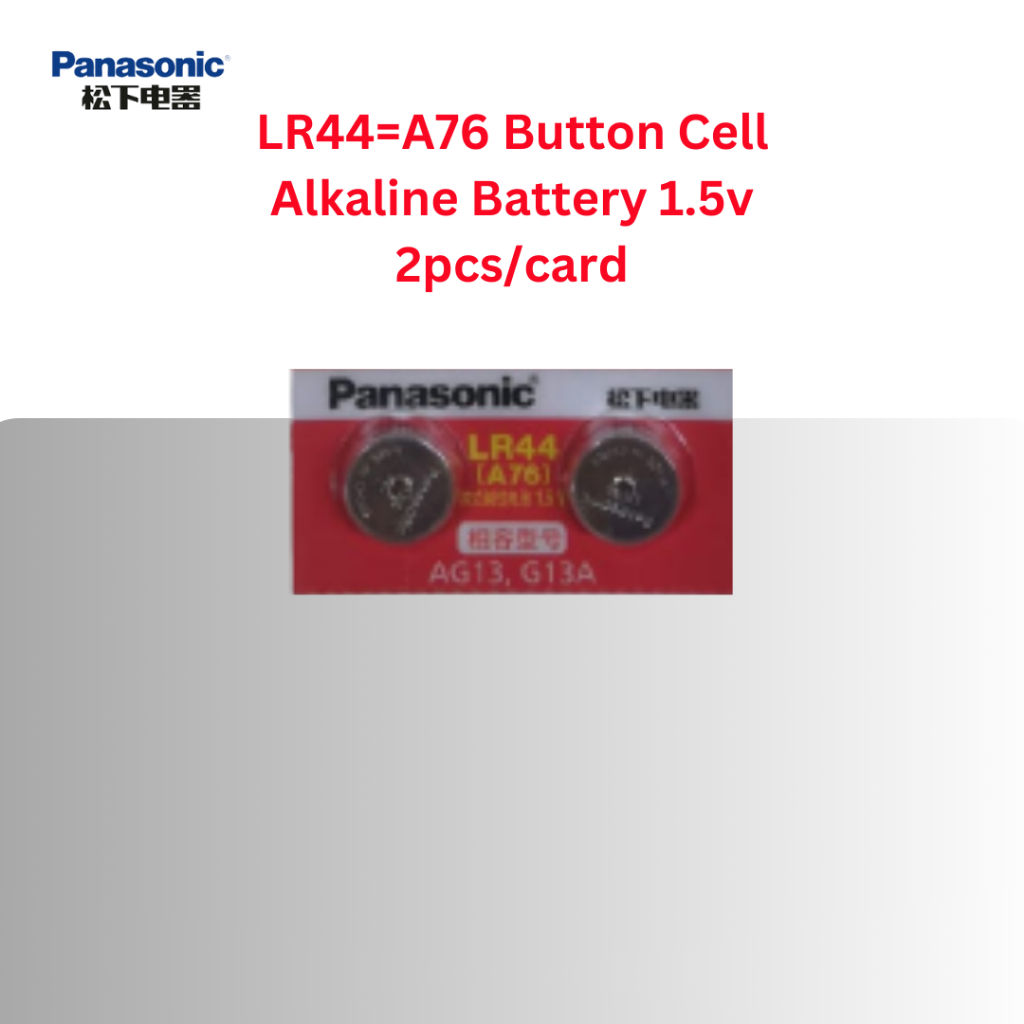 [ORIGINAL GP] A76 LR44 Alkaline Cell Battery 1.5V 157 303 357 AG13 ...