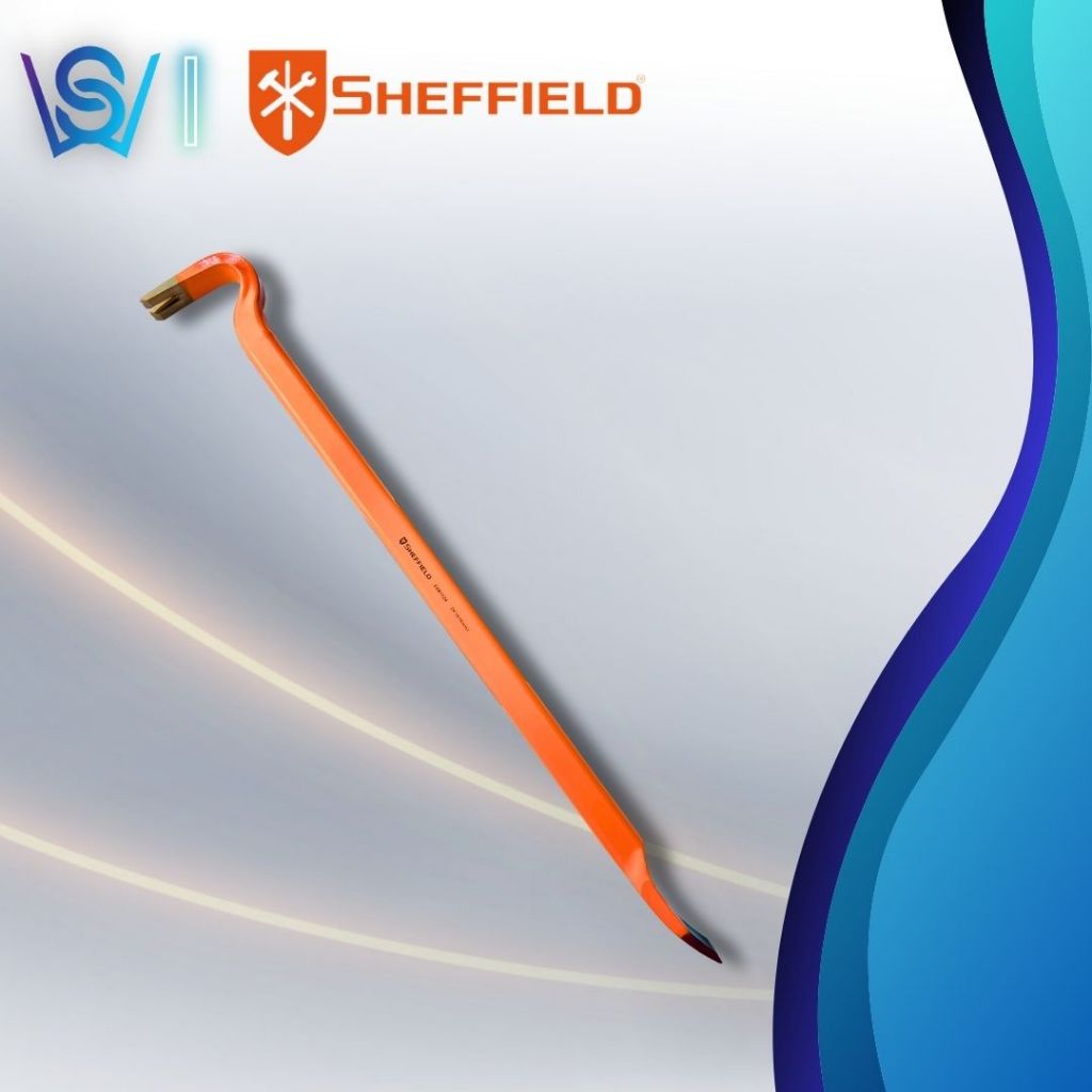 SHEFFIELD 90° Wrecking Bar (24''/36'') Heavy Duty Tyre Changing Crowbar ...