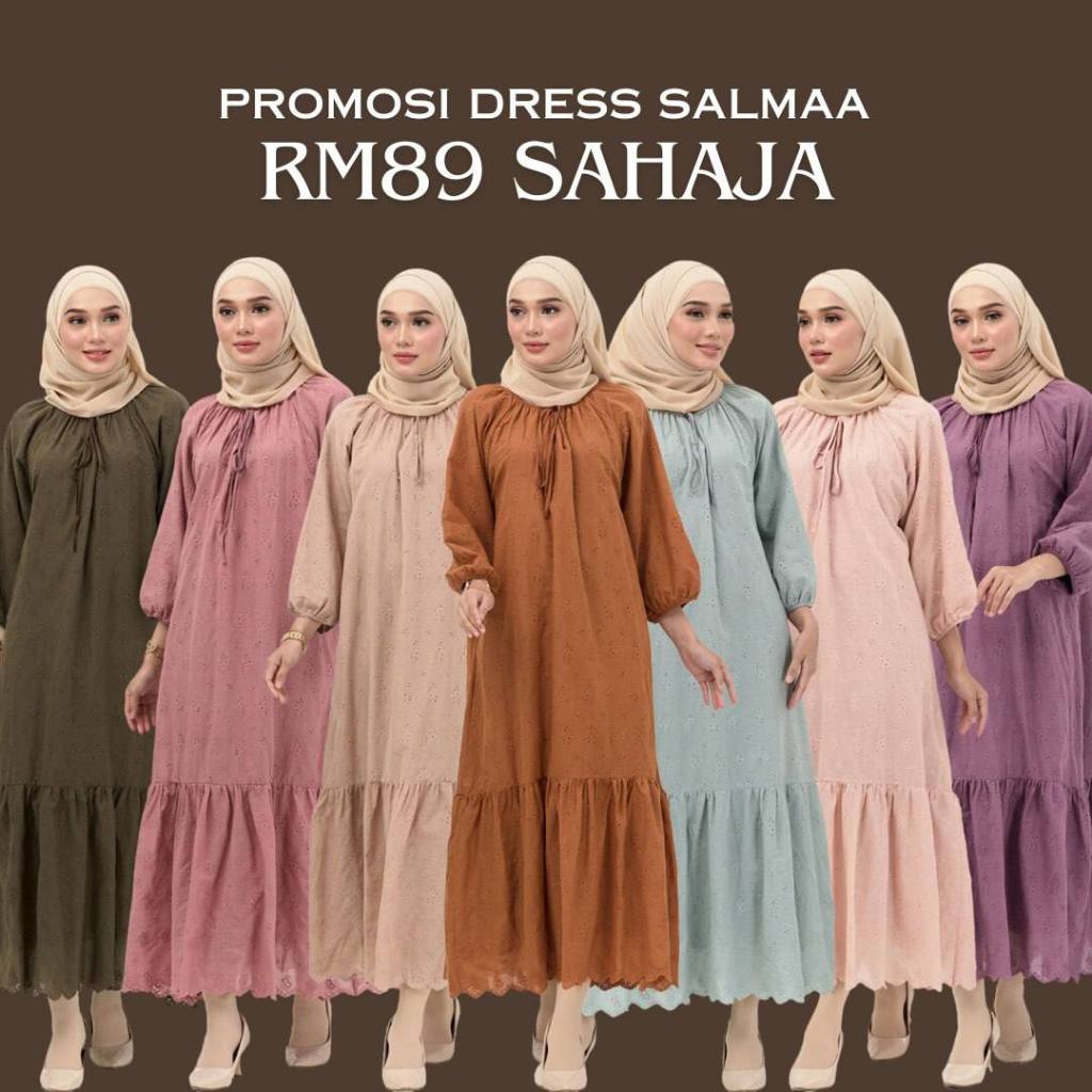 Dress Salmaa Callaa Closet | Shopee Malaysia