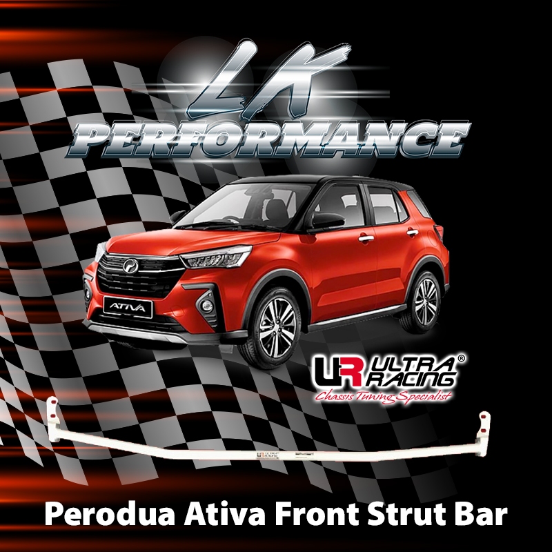 Perodua Ativa 1.0T (2021) - Ultra Racing Front Strut Bar 2 Point ...