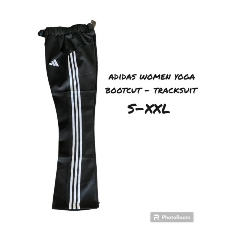 💯 New Arrival 💯 Adidas women bootcut yoga/Seluar track- kain tebal ...