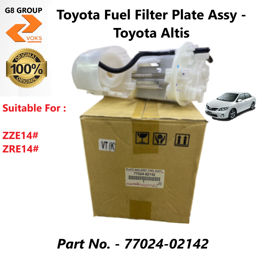 Toyota Fuel Filter Plate Assy - Toyota Altis ( 77024-02142 ) | Shopee ...