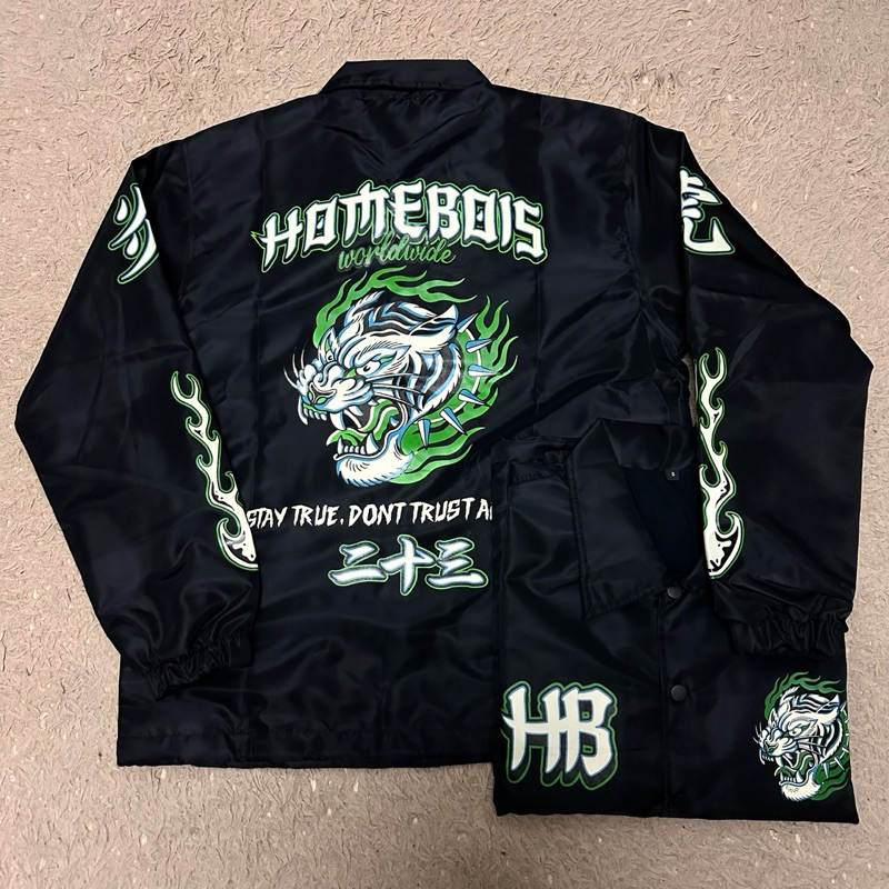 Homebois Coach Jacket Official Malaysia Fans Issue | Shopee Malaysia