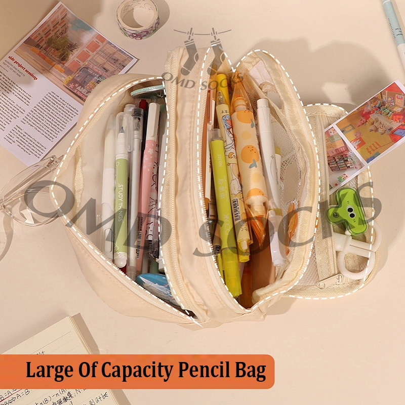 Pencil Case Large Capacity Pencil Box 铅笔盒 Pensil Case Aesthetic Korean ...