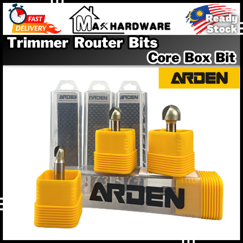 ARDEN Router Bit - Core Box Bit ( #72 / #73 / #74 ) | Shopee Malaysia