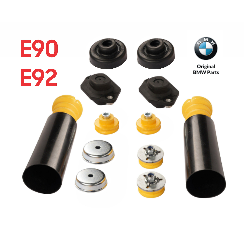 Genuine BMW E90 E92 Rear Absorber Mounting Damper Bush Tube Cover Kit ...