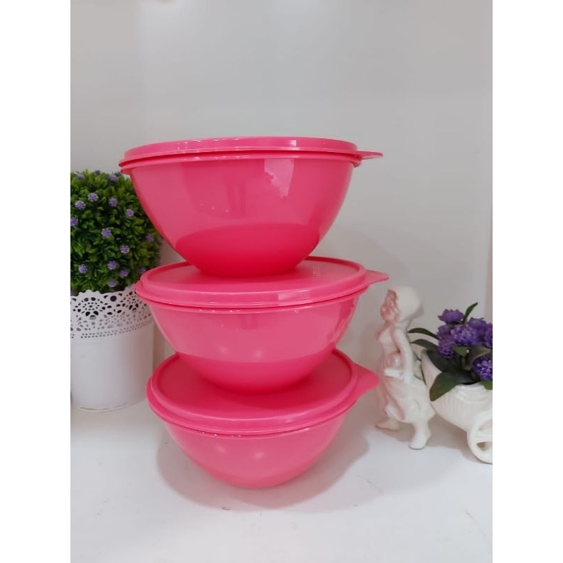 Tupperware Round Wonderlier Bowl 1.1L (3pcs) | Shopee Malaysia