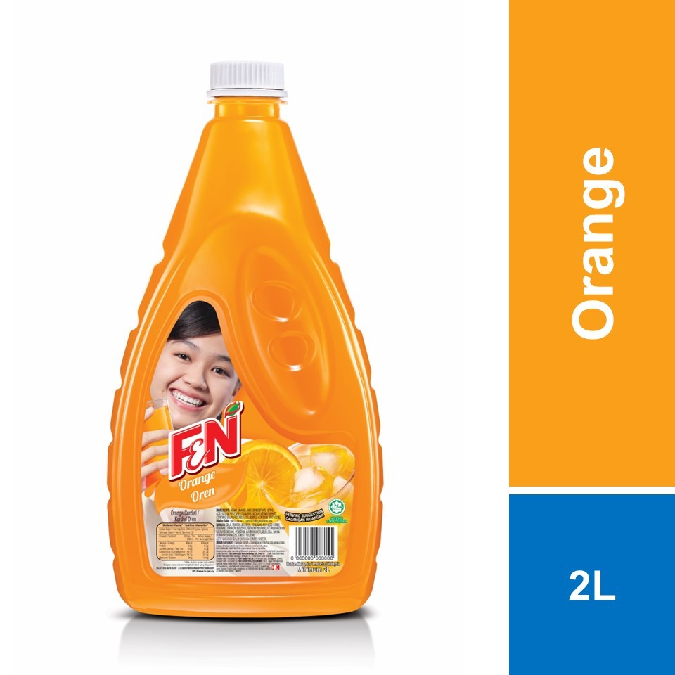 F&N Orange Cordial 2L | Shopee Malaysia