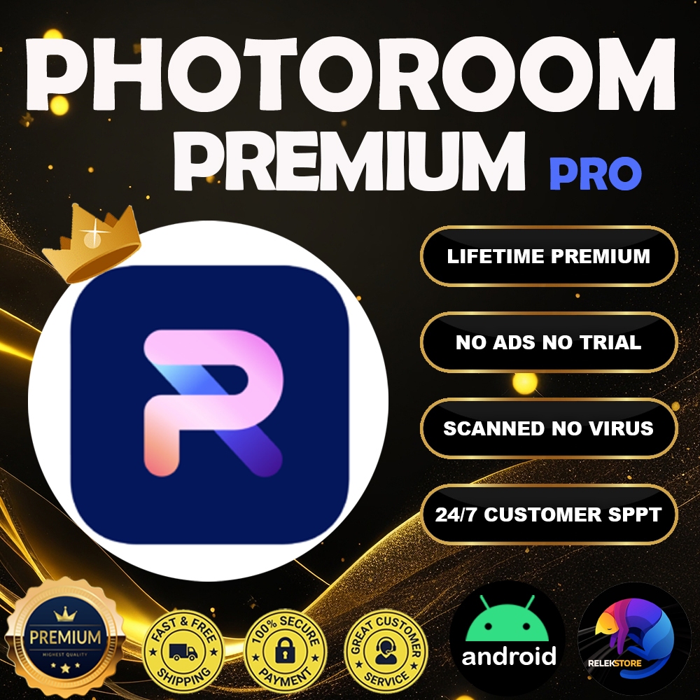 PhotoRoom: AI Photo Editor PRO⭐TOP-RATED⭐ ️Android APP | 👑Lifetime Premium👑 | Ultimate PRO ...