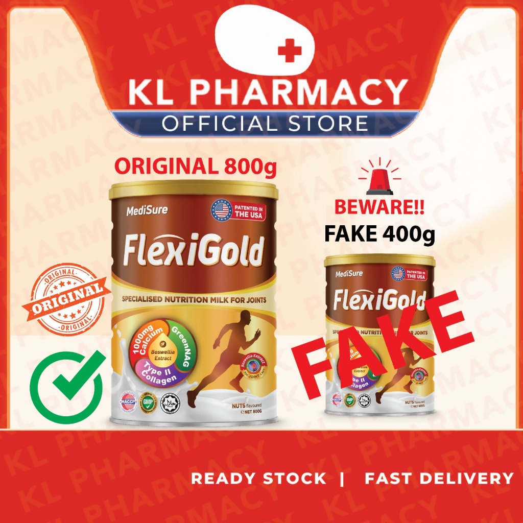 [PHARMACY STOCK!][ORIGINAL! ][BUY 3FREE 1] FlexiGold Milk For Bones And ...