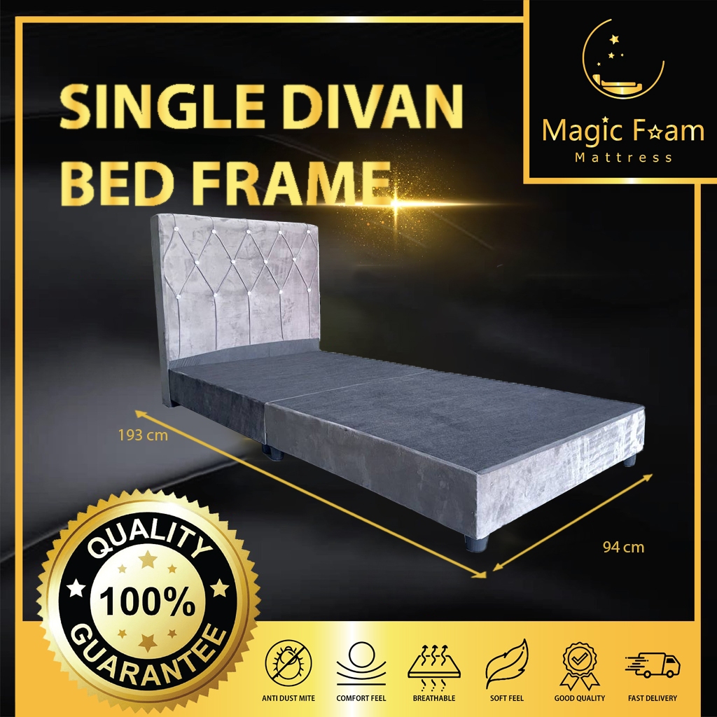 [MAGICFOAM] SINGLE DIVAN BED / KATIL DIVAN SINGLE | Shopee Malaysia