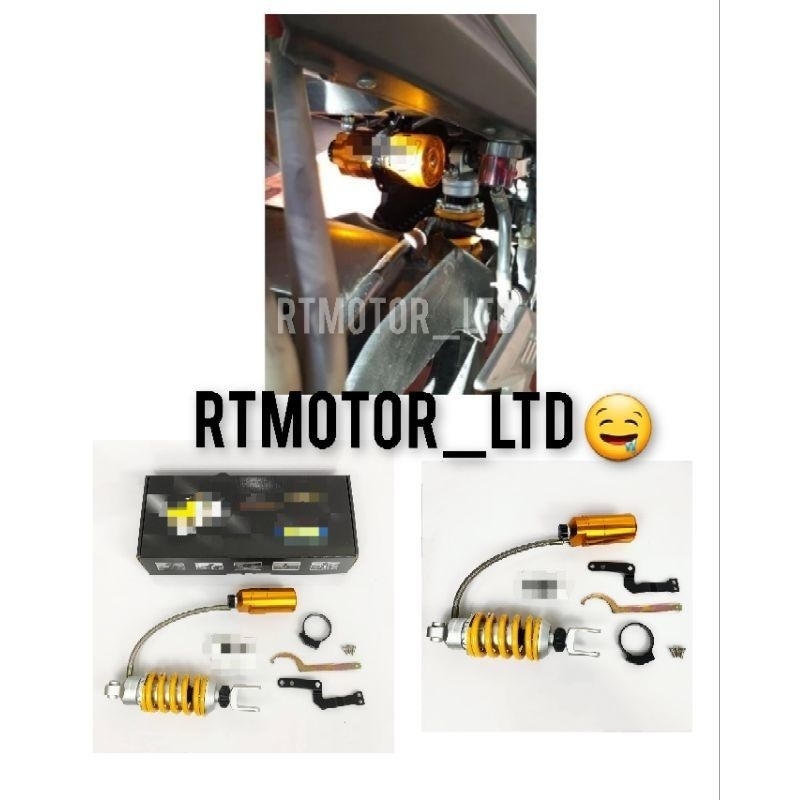 MT15 R15 V3 FZ150 V1 - V3 265MM MONOSHOCK ABSORBER SUSPENSION GAS+TANK ...