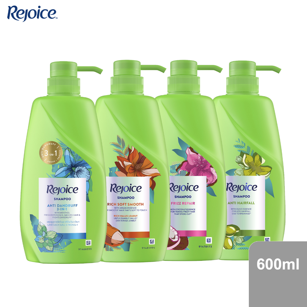 Rejoice Shampoo 600ml | Shopee Malaysia