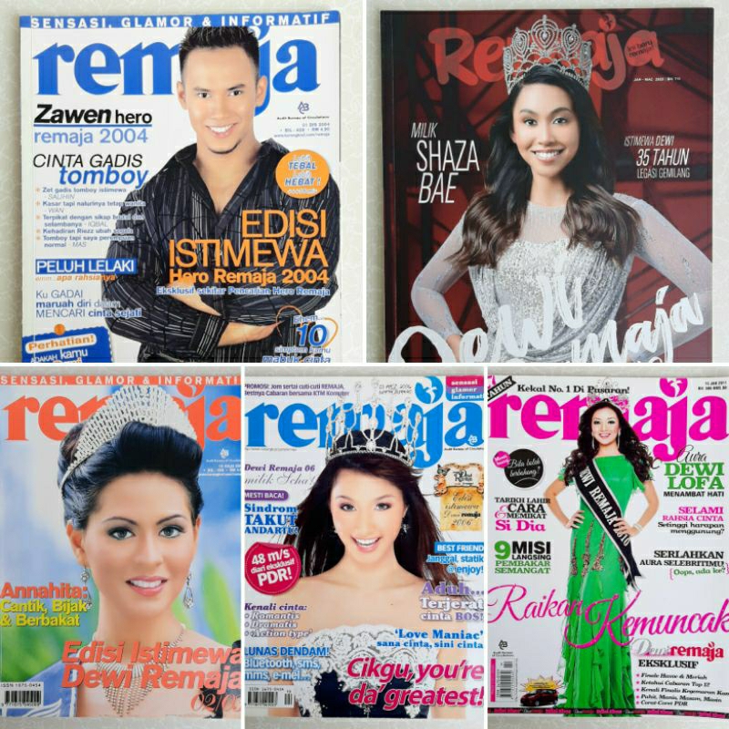 Majalah Remaja edisi keluaran khas Dewi Remaja / Hero Remaja | Shopee ...