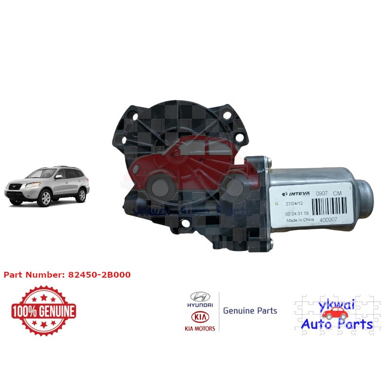 Genuine Hyundai Power Window Motor ASSY for Hyundai Santa Fe CM (2007 ...