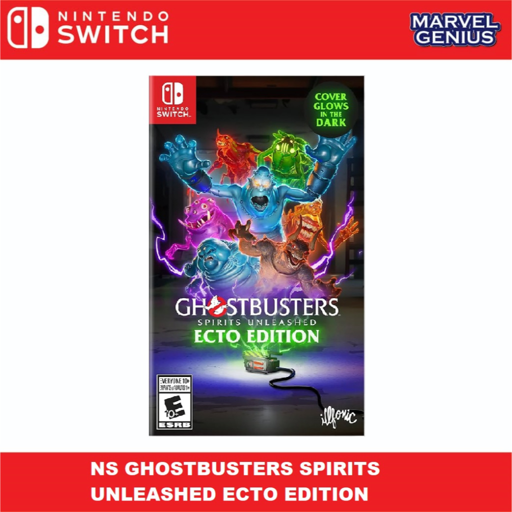 NSW NS Nintendo Switch GAME GHOSTBUSTERS SPIRITS UNLEASHED ECTO EDITION GHOST BUSTERS (ENG/CHN ...