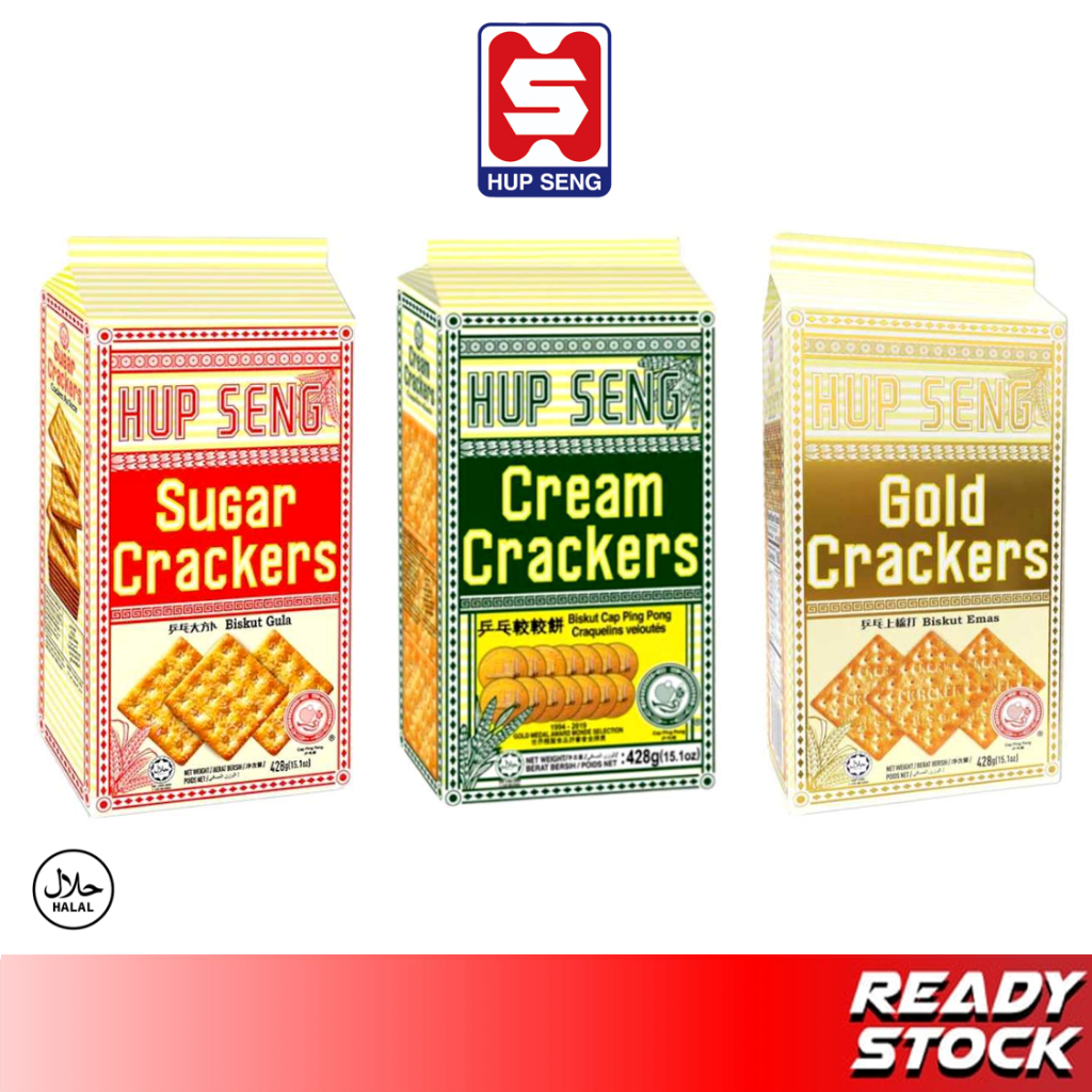 Hup Seng Ping Pong Cream Crackers Istimewa (428g) | Shopee Malaysia