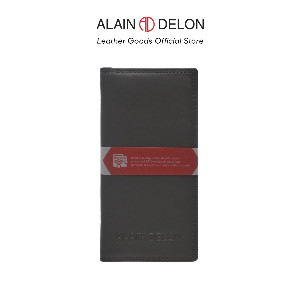 ALAIN DELON MEN RFID BLOCKING LEATHER LONG WALLET - ALW0933LN3MJ3 ...