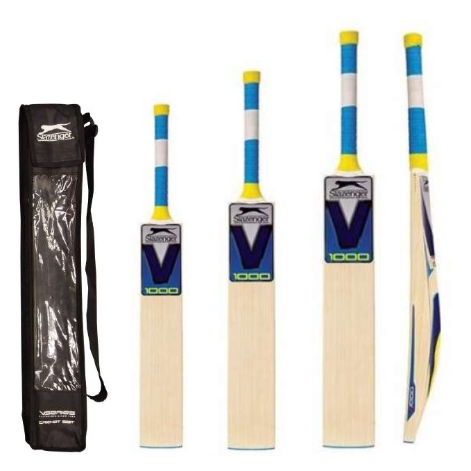 CRICKET BAT SLAZENGER V1000 JUNIOR SIZE SET [READY STOCK] | Shopee Malaysia