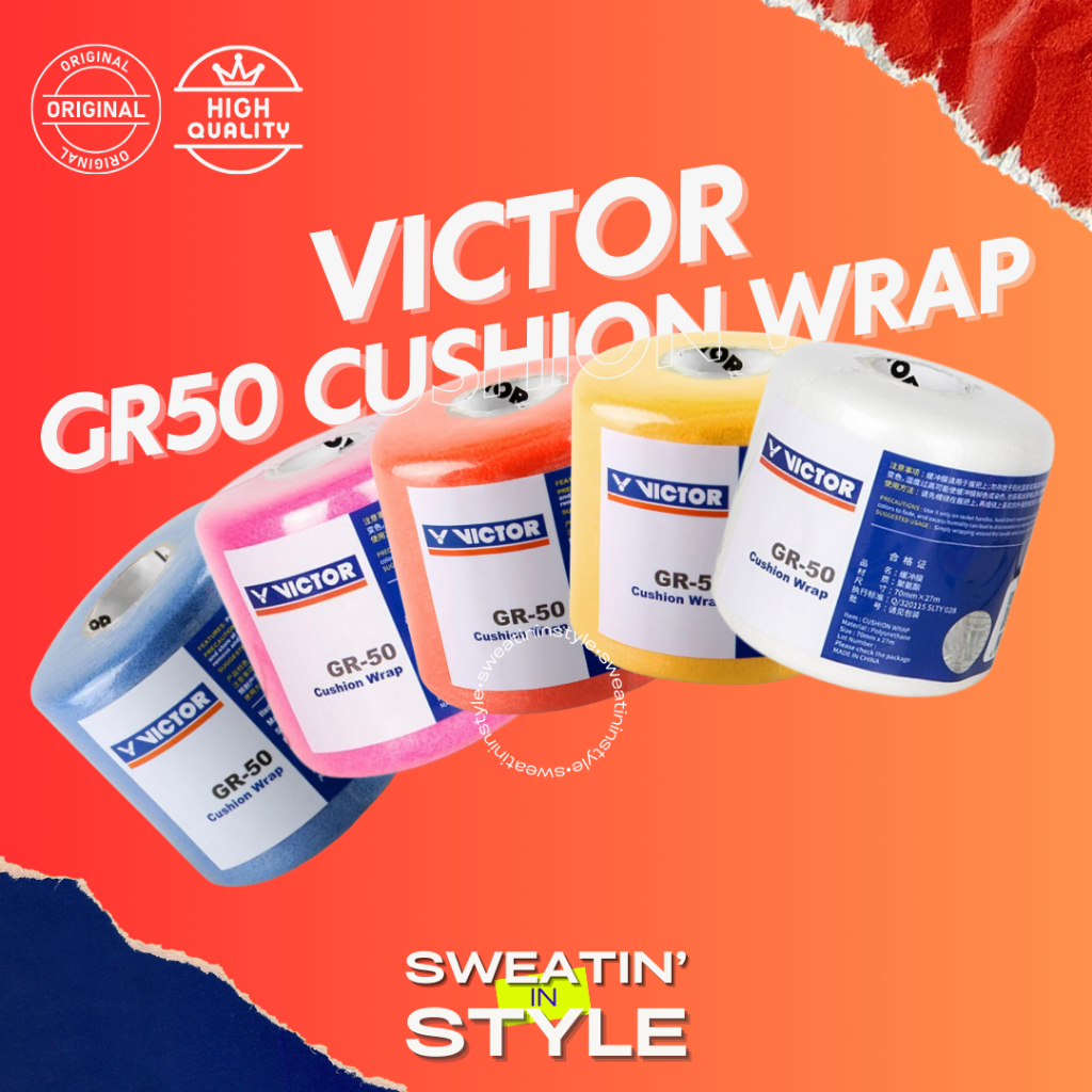 [100% ORI] VICTOR Badminton Cushion Wrap GR50 | Shopee Malaysia
