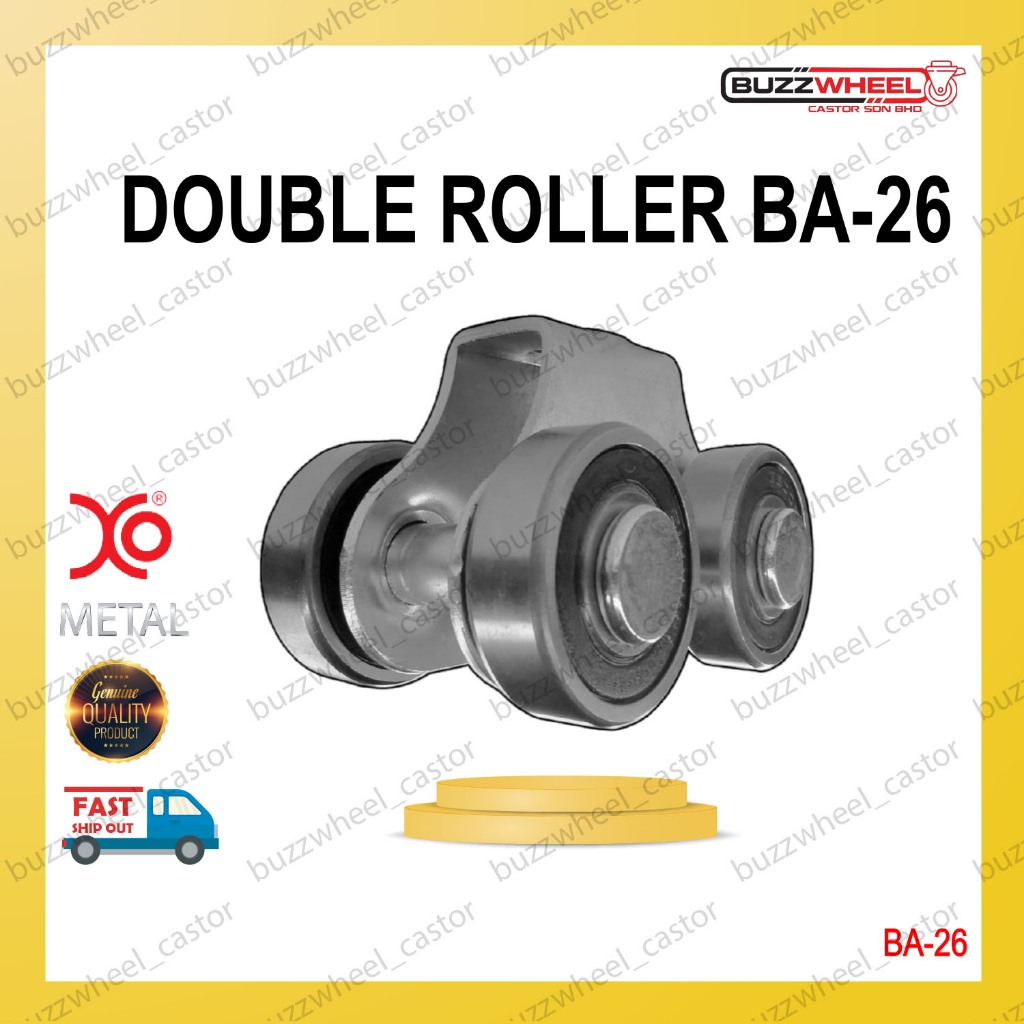 45MM'' BA-26 (45MM X 66MM X 30MM) METAL NON-CAP ROLLER SLIDING GATE ...