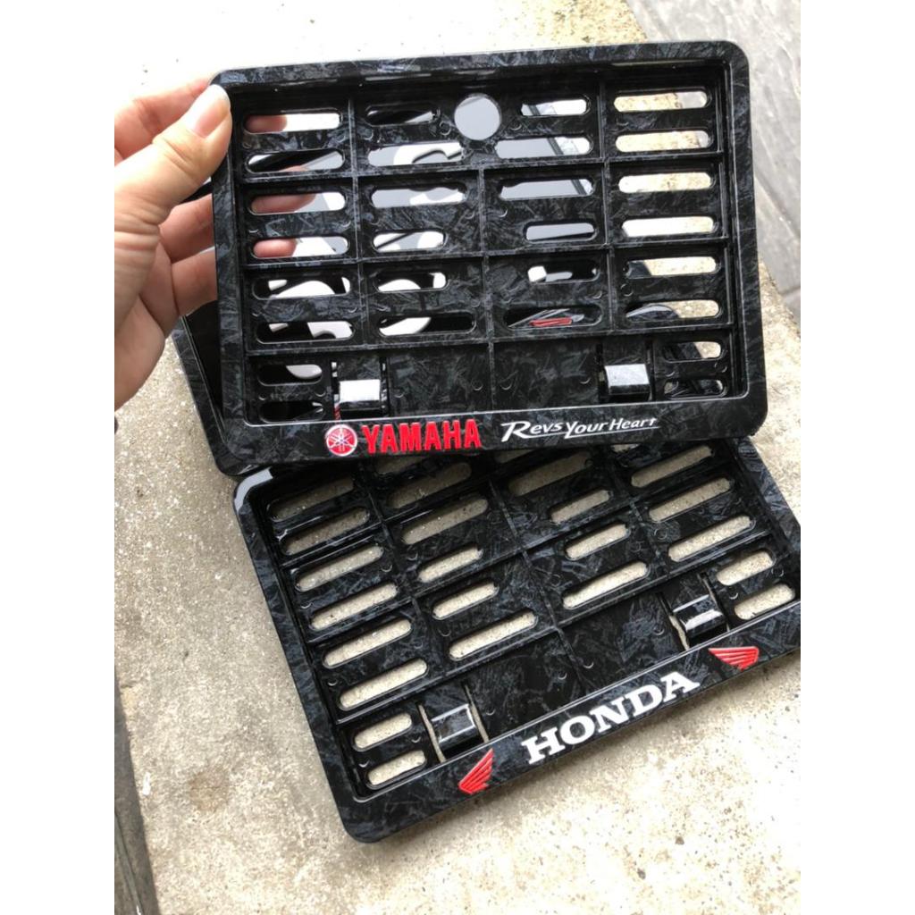 New Design! Frame Motor Carbon Forge Yamaha/ Honda Bingkai Motor ...