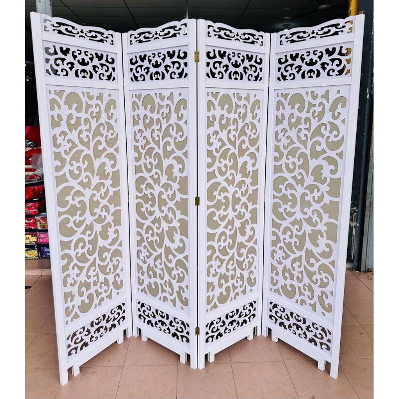 💥Originel Partition Kayu | Pembahagi Ruang Kayu Original Wood screen ...