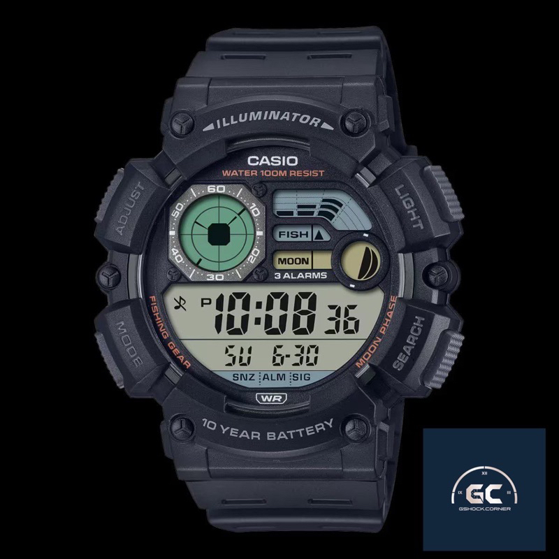 CASIO ORIGINAL WS-1500H-1A/WS-1500H-1AVDF/WS-1500H/WS1500H | Shopee ...