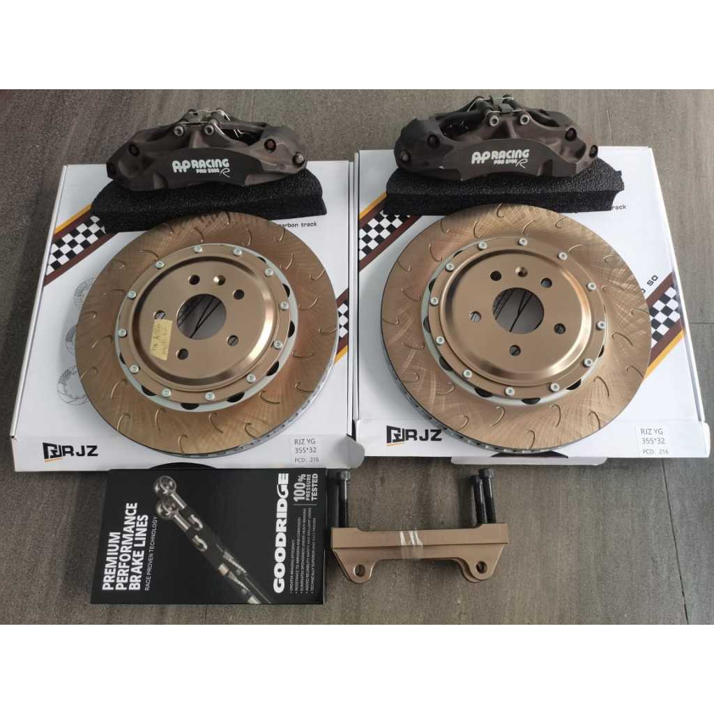 AP9660 PRO500R 6pot BRAKE KIT SET 355 / 380MM (used) | Shopee Malaysia