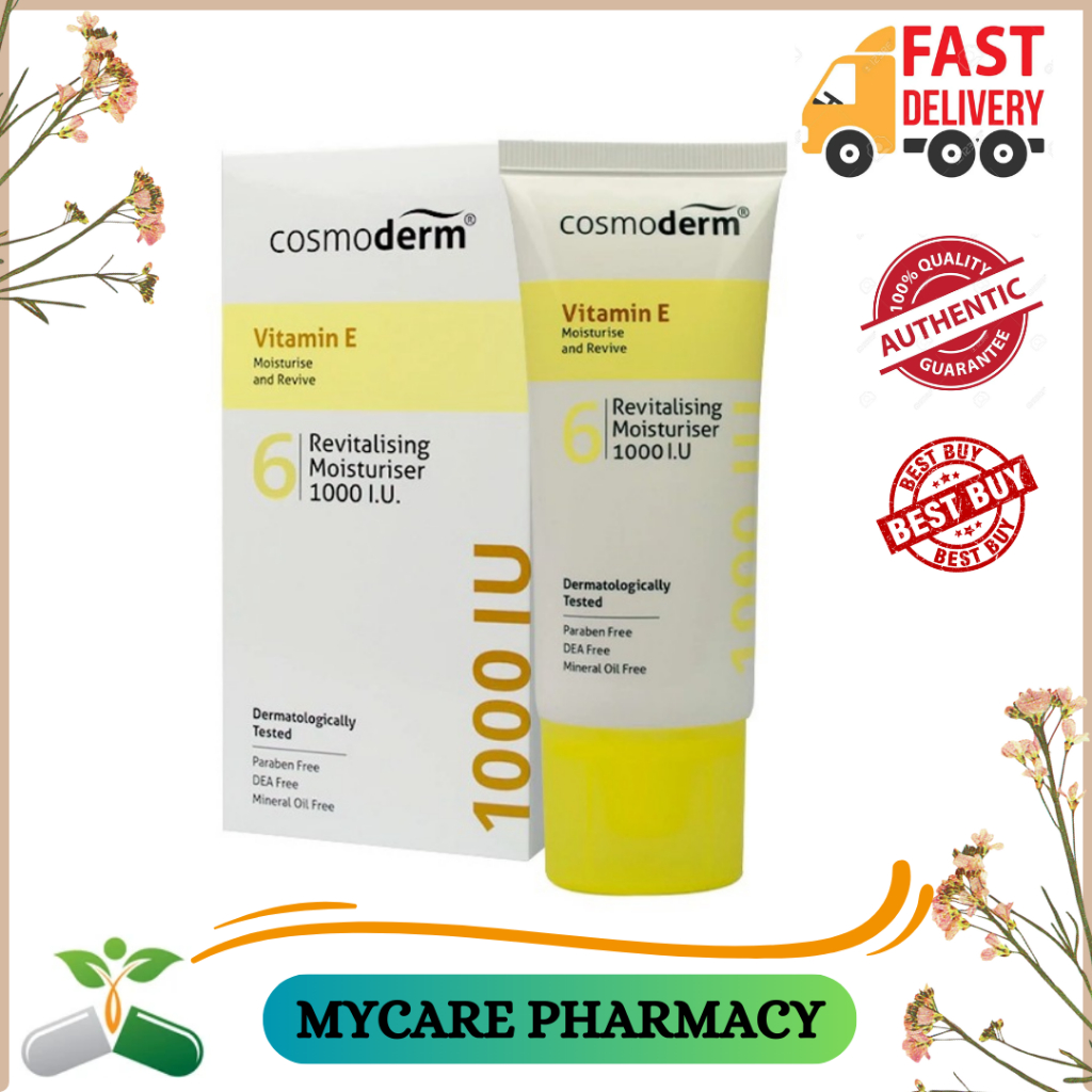 COSMODERM VITAMIN E CREAM 1,000 I.U [50G] | Shopee Malaysia