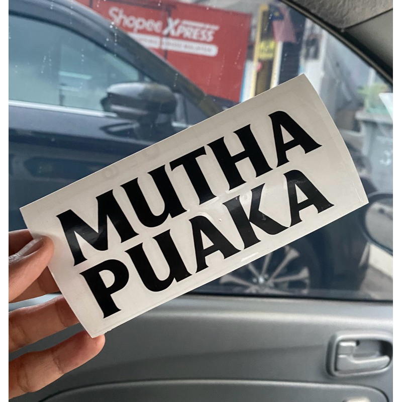 Original Mutha Puaka Car Motor Sticker Waterproof | Shopee Malaysia