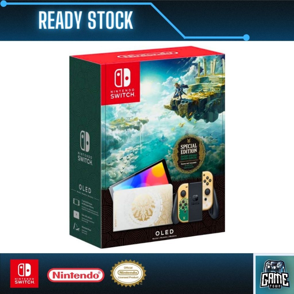 Nintendo Switch Console OLED Model Set [The Legend of Zelda Tears of ...