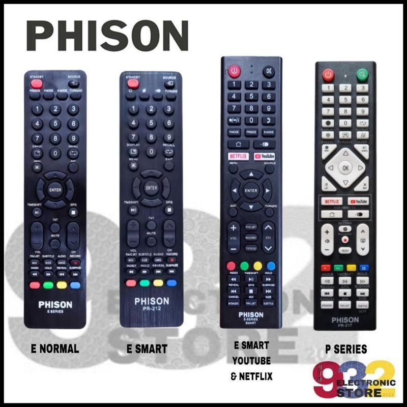 PHISON TV ORIGINAL REMOTE CONTROL | Shopee Malaysia