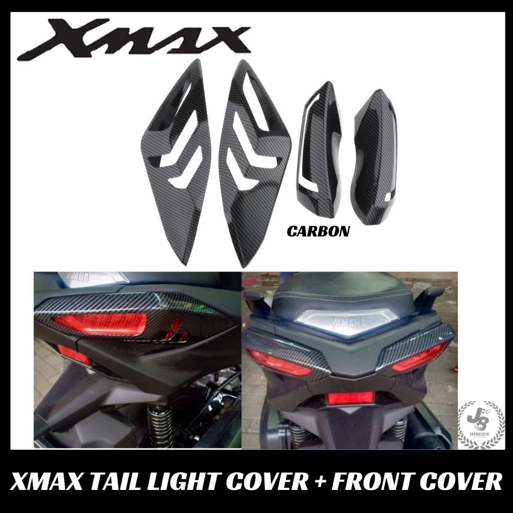 Yamaha XMAX X-MAX 250 Front Rear Turn Signal Tail Light Cover Shell Cap ...