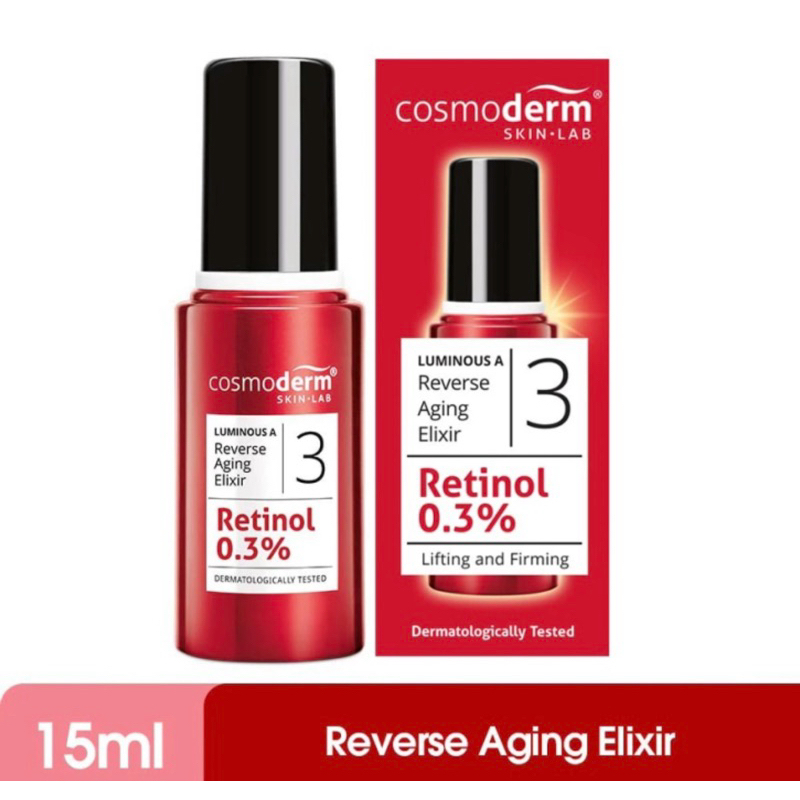 COSMODERM Luminious A Reverse Aging Elixir 15ml | Shopee Malaysia