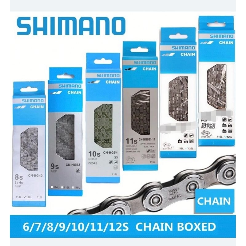 Shimano Bike Chains 6/7/8/9/10/11/12 Speed s M8100 HG40 HG73 HG901 IG51 HG701 Road MTB road ...