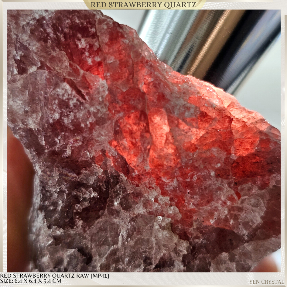 RED STRAW QUARTZ RAW*HIGH-QUALITY*BRAZIL[MP41]-Harmonious Relationship ...