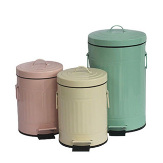 [ readystock ] Nordic Scandi 12L & 5L Pink Dustbin A Trash Can Rubish ...