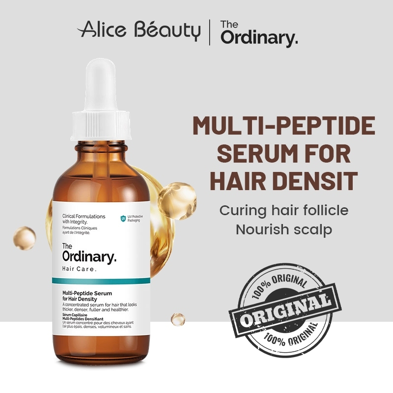 The Ordinary Multi Peptide Serum for Hair Density 60ml Novu Hair grower ...