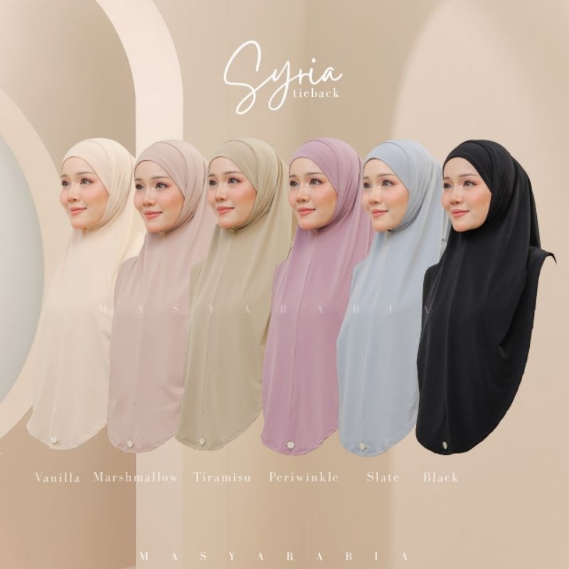 MASYARABIA| TUDUNG SARUNG SYRIA | INSTANT SYRIA | TUDUNG INSTANT MASYARABIA | Shopee Malaysia