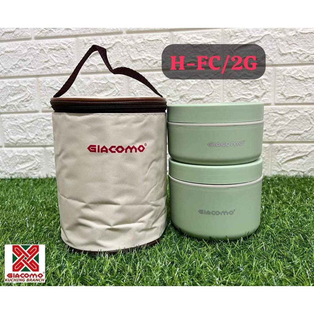 GIACOMO STAINLESS STEEL FOOD CONTAINER SET | Shopee Malaysia