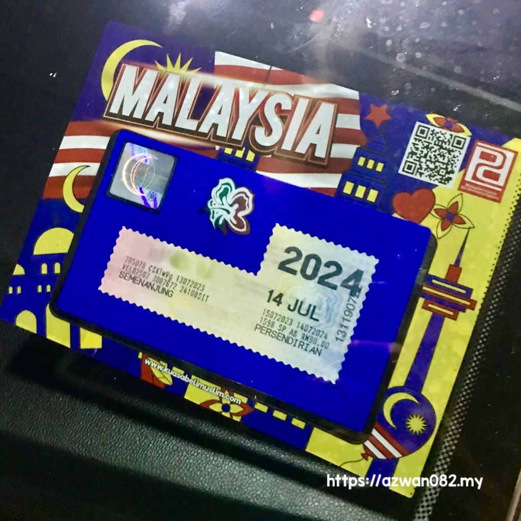 RoadTax 2024 CAR Sticker Print | Shopee Malaysia