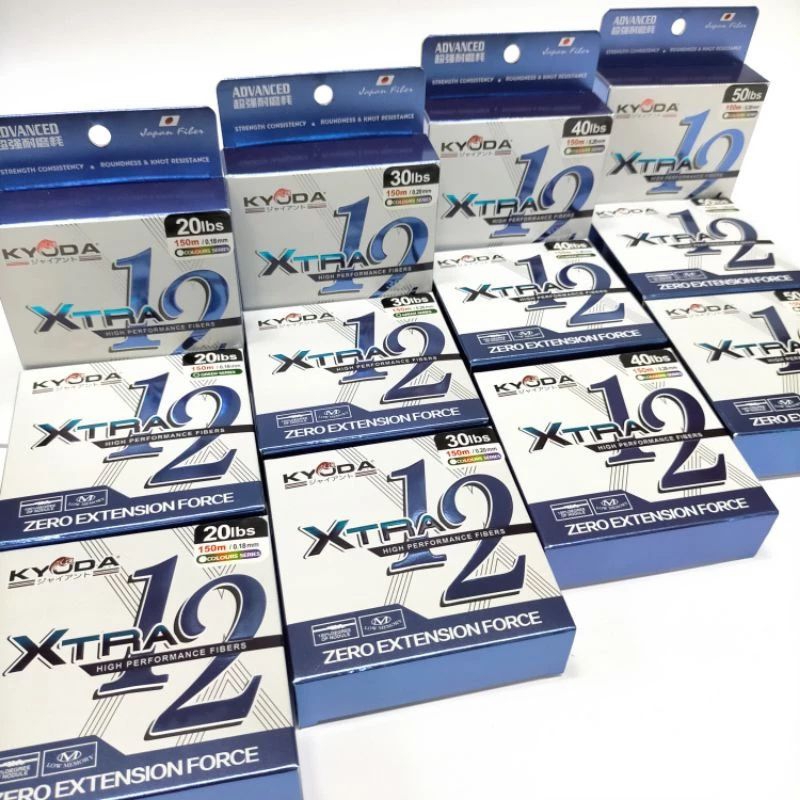 KYODA XTRA X12 BRAIDED LINE 150M | Shopee Malaysia