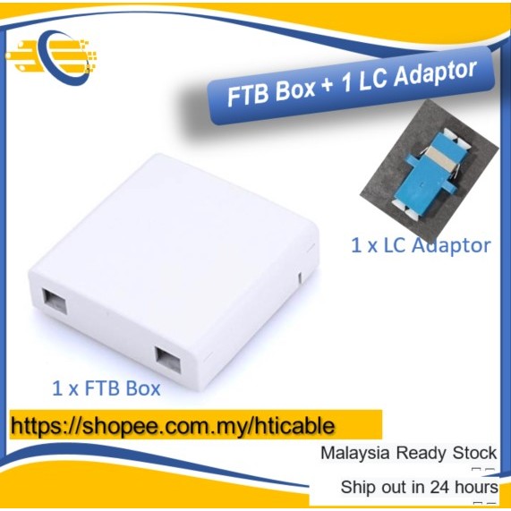 2 Ports FWS FTTH Fiber Optic Terminal Box / Junction Box / Fiber Optic ...