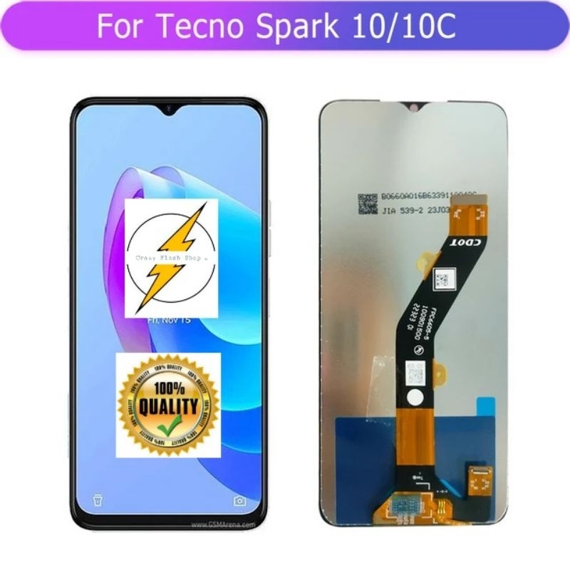 TECNO SPARK 4 4 LITE 5 5PRO 6 6 PRO 7 7PLUS 10 10c GO 2021 2023/POP 4 /POP 6 PRO LCD TOUCH ...
