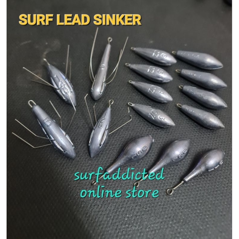 Batu Ladung Pantai/Batu Sauh/surf lead sinker | Shopee Malaysia